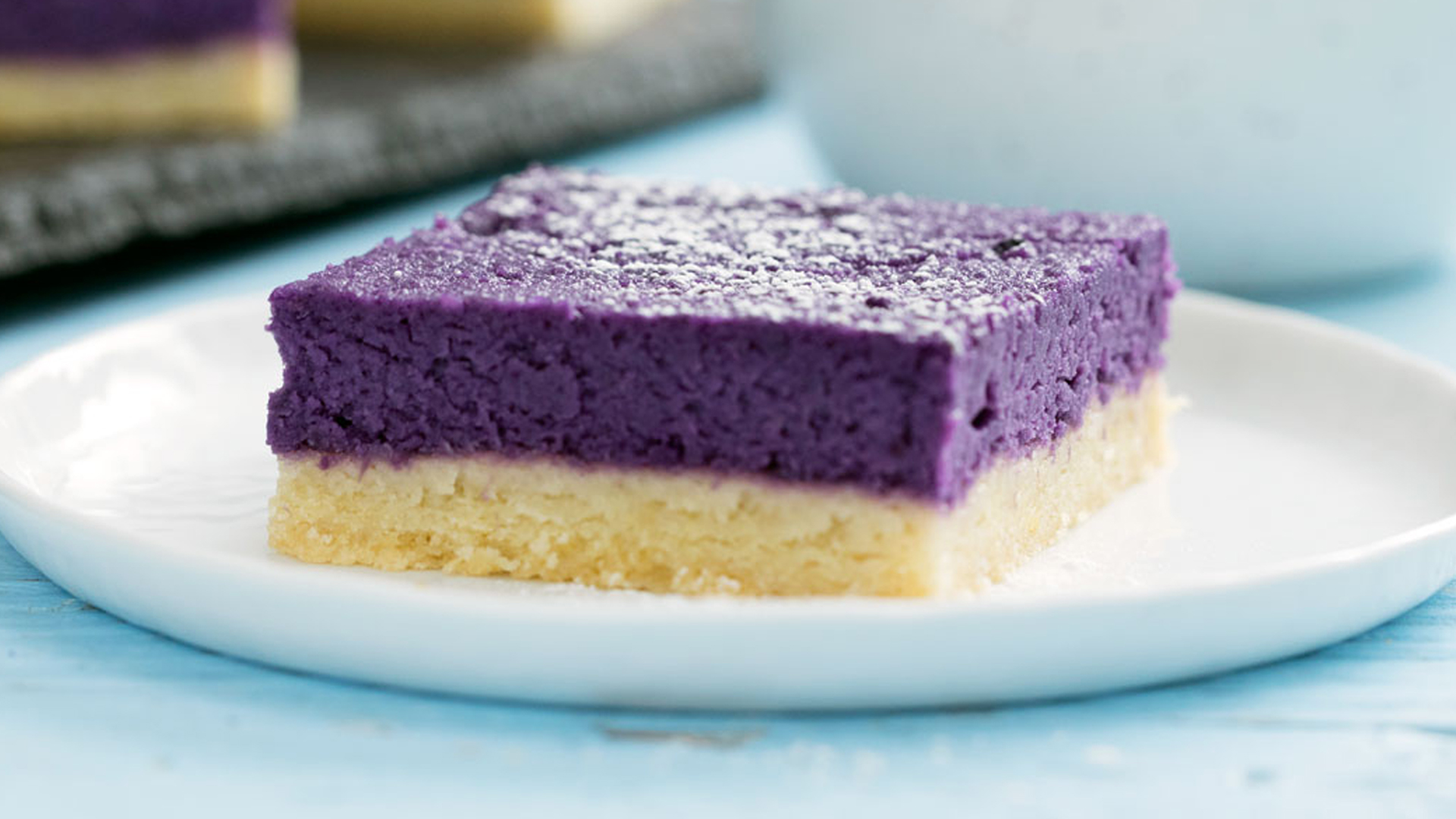 Gooey Purple Yam Bar | Tastemade