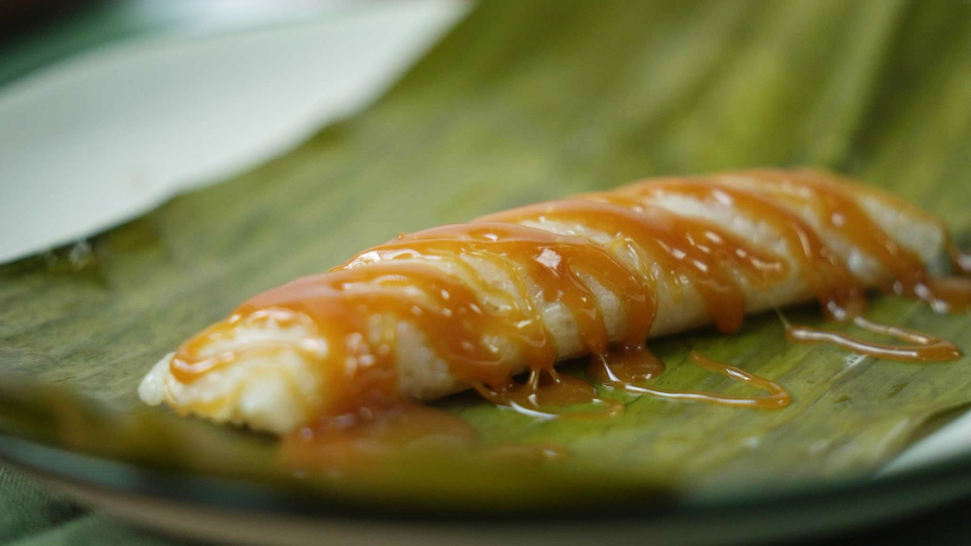 Suman with Coconut Caramel Sauce | Tastemade