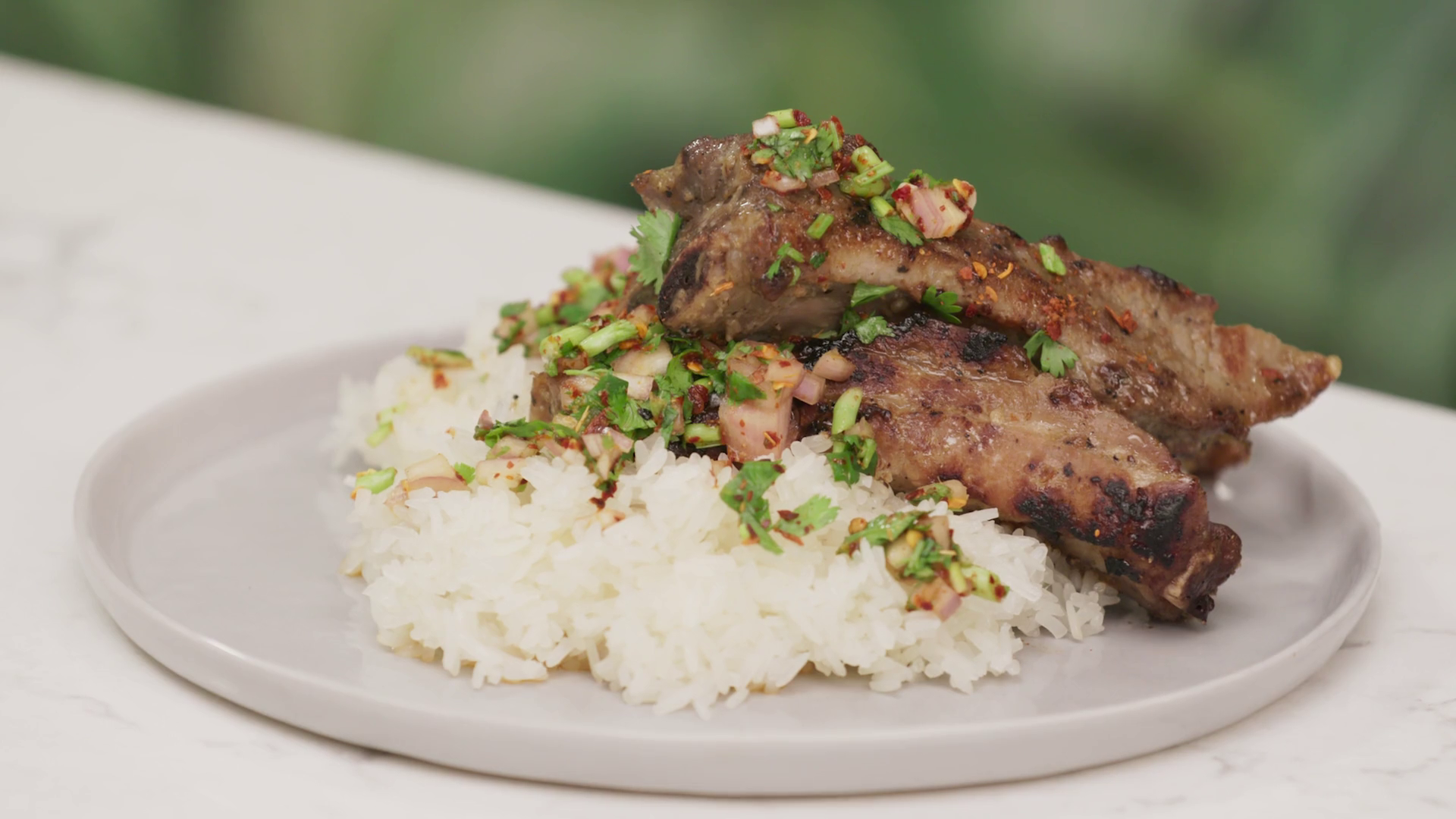 Thai-Style Baby Back Ribs With Sticky Rice | Tastemade