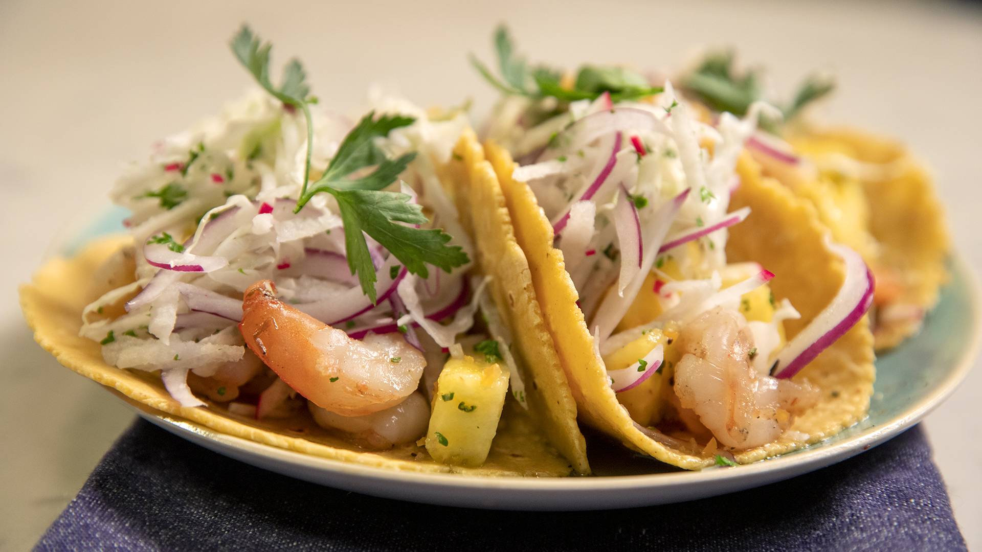 Agave Jerk Shrimp Tacos | Tastemade