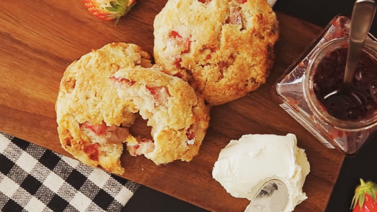 Strawberry Scones | Tastemade