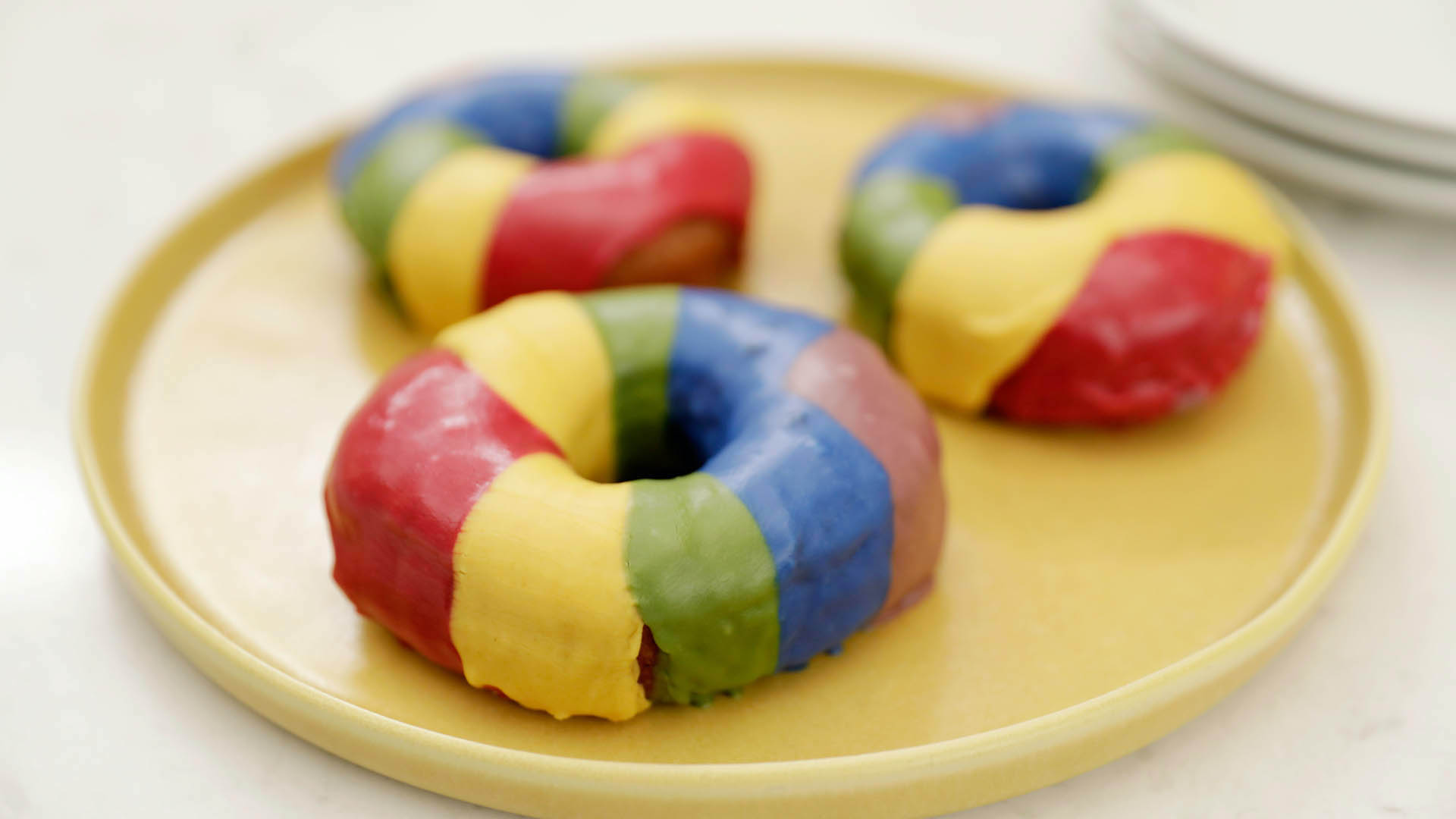 Rainbow Donuts | Tastemade