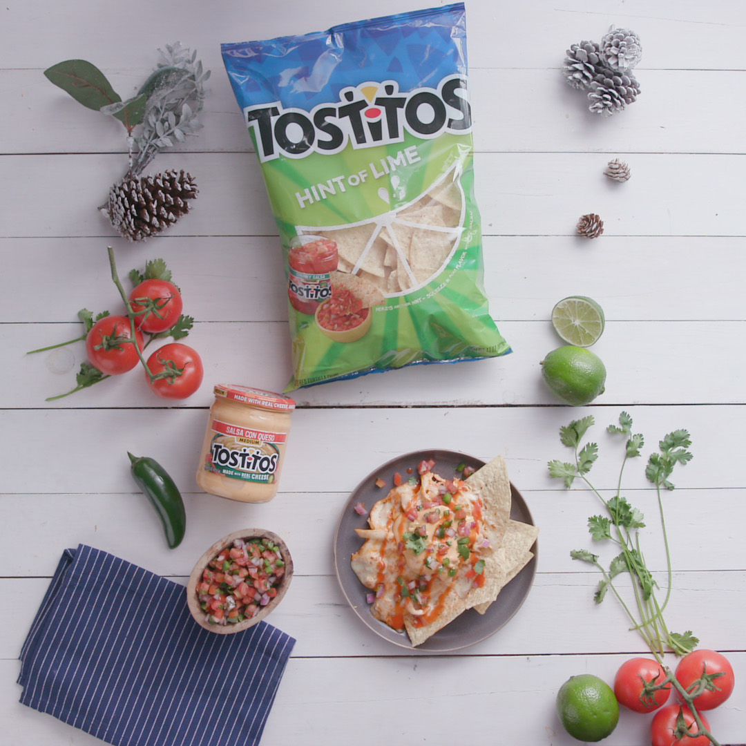 TOSTITOS® Buffalo Chicken Sheet Pan Nachos | Tastemade