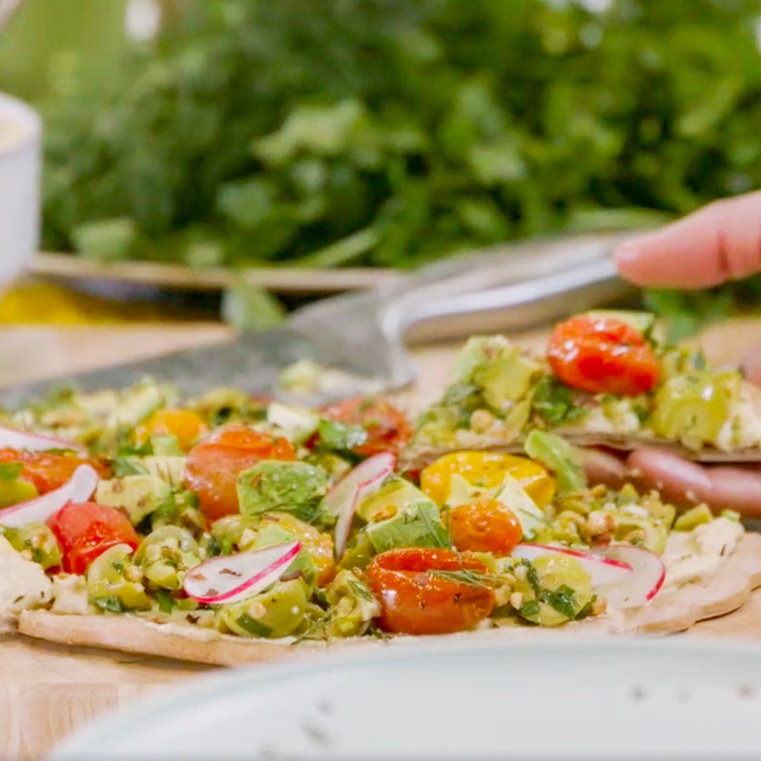 Mediterranean Flatbread | Tastemade