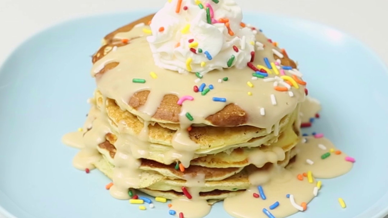 Confetti Pancakes | Tastemade