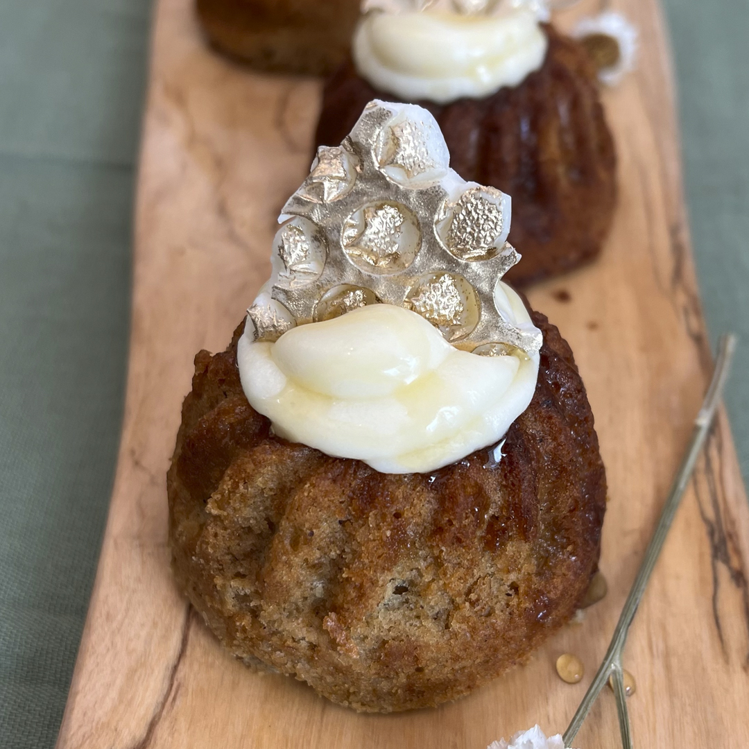 HONEY MINI POUND CAKE | Tastemade