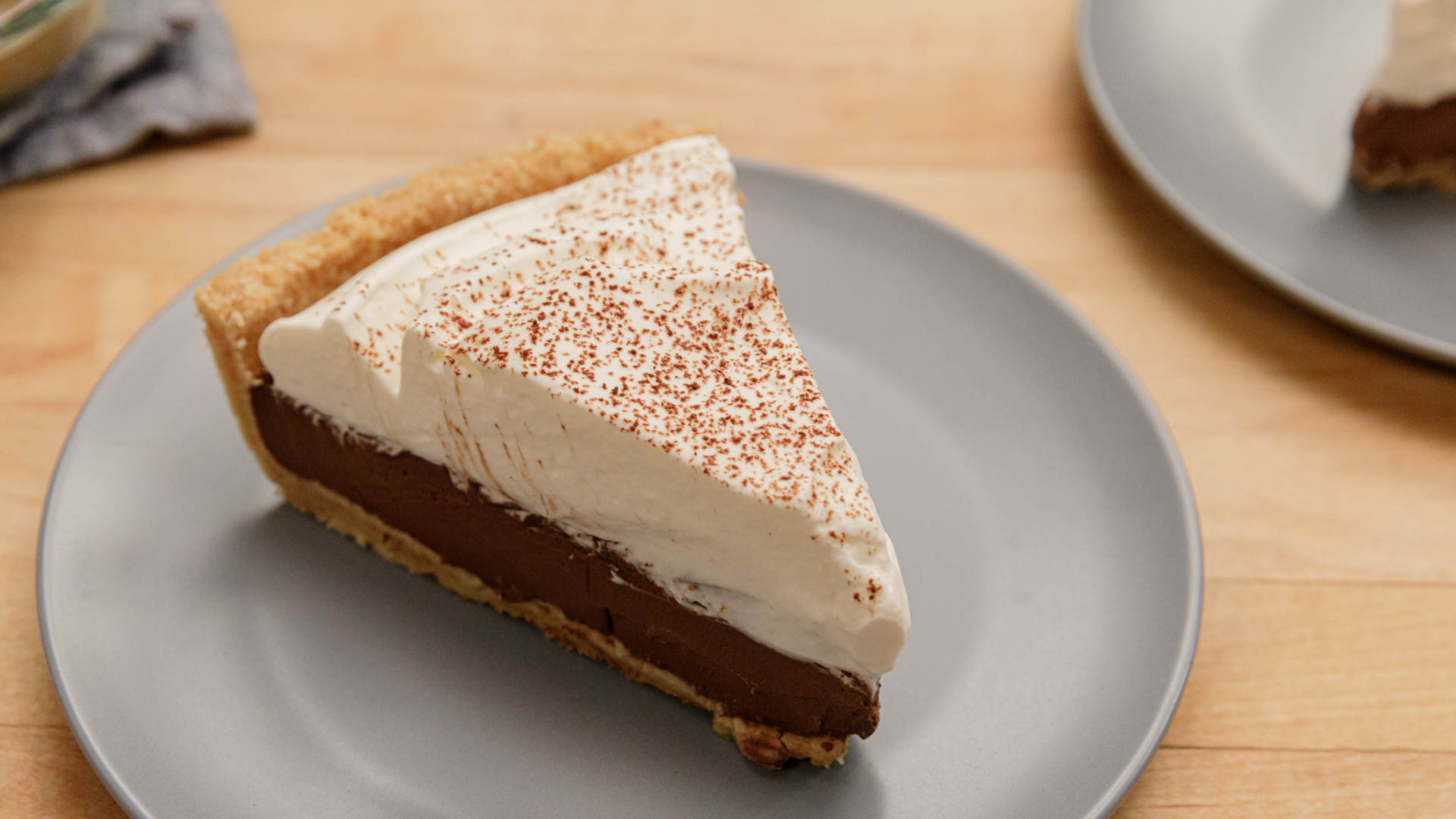 Chocolate Cream Pudding Pie | Tastemade