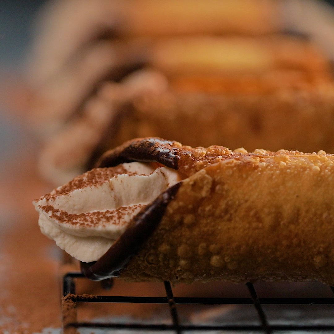 Tiramisu Cannoli | Tastemade