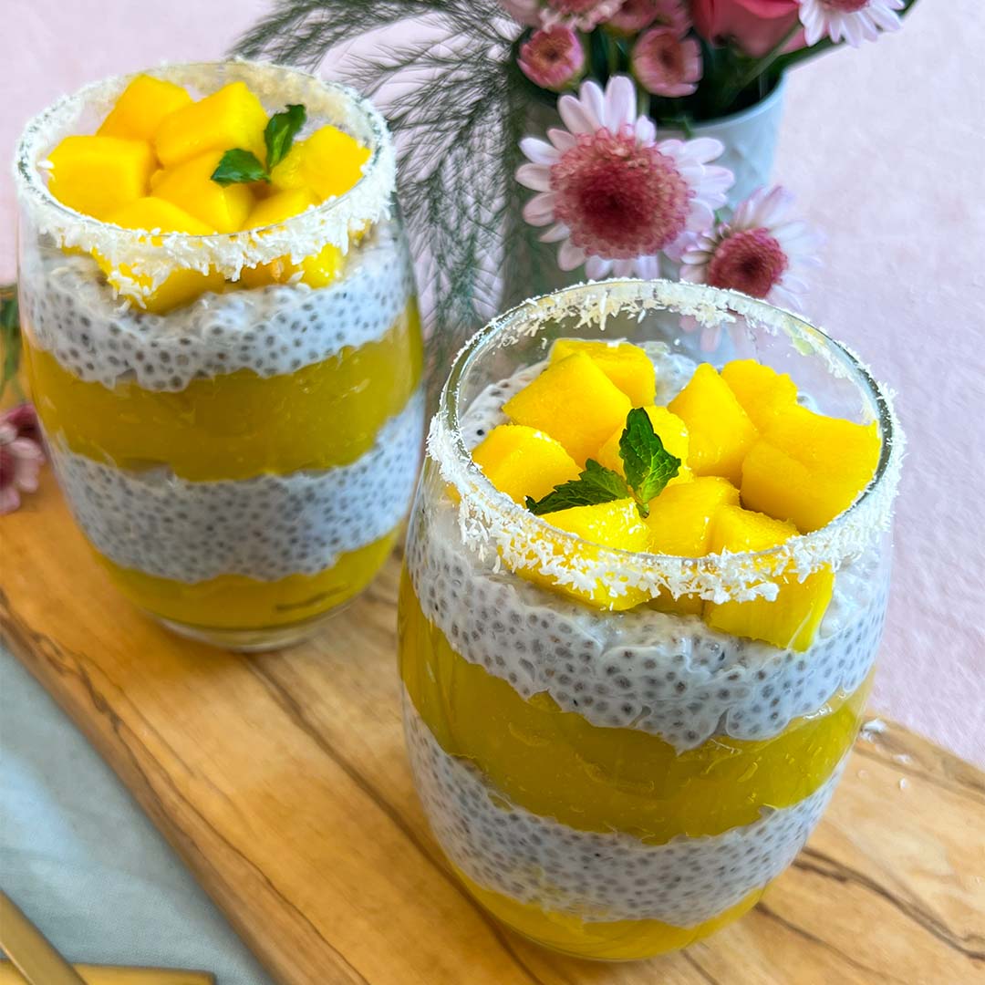 COCONUT MANGO PUDDING | Tastemade