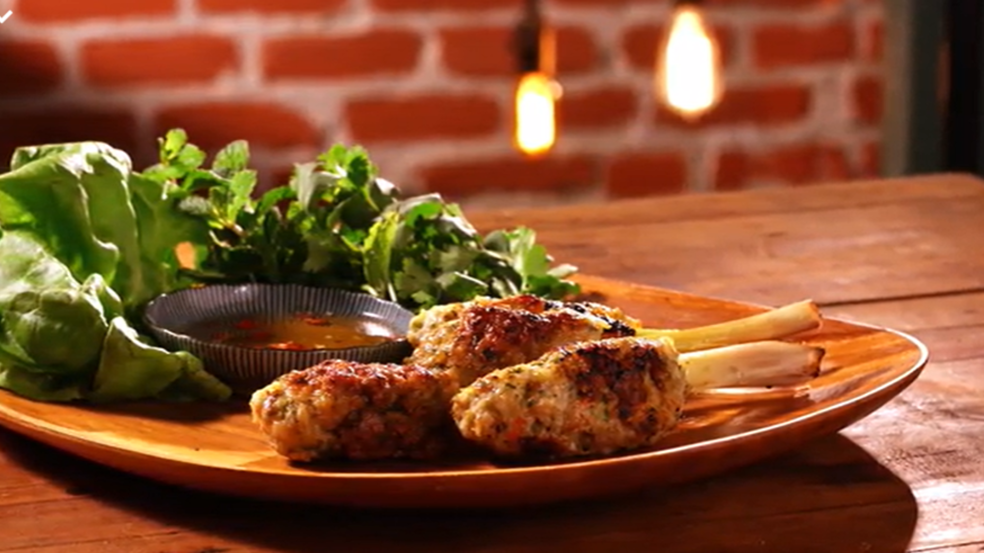 Lemongrass Shrimp Lollipops | Tastemade