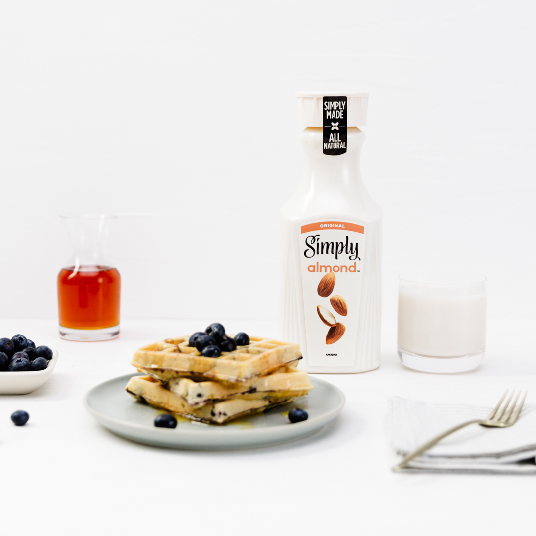 Blueberry Waffles | Tastemade